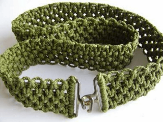 14 Macrame Belt Patterns - Crafting News