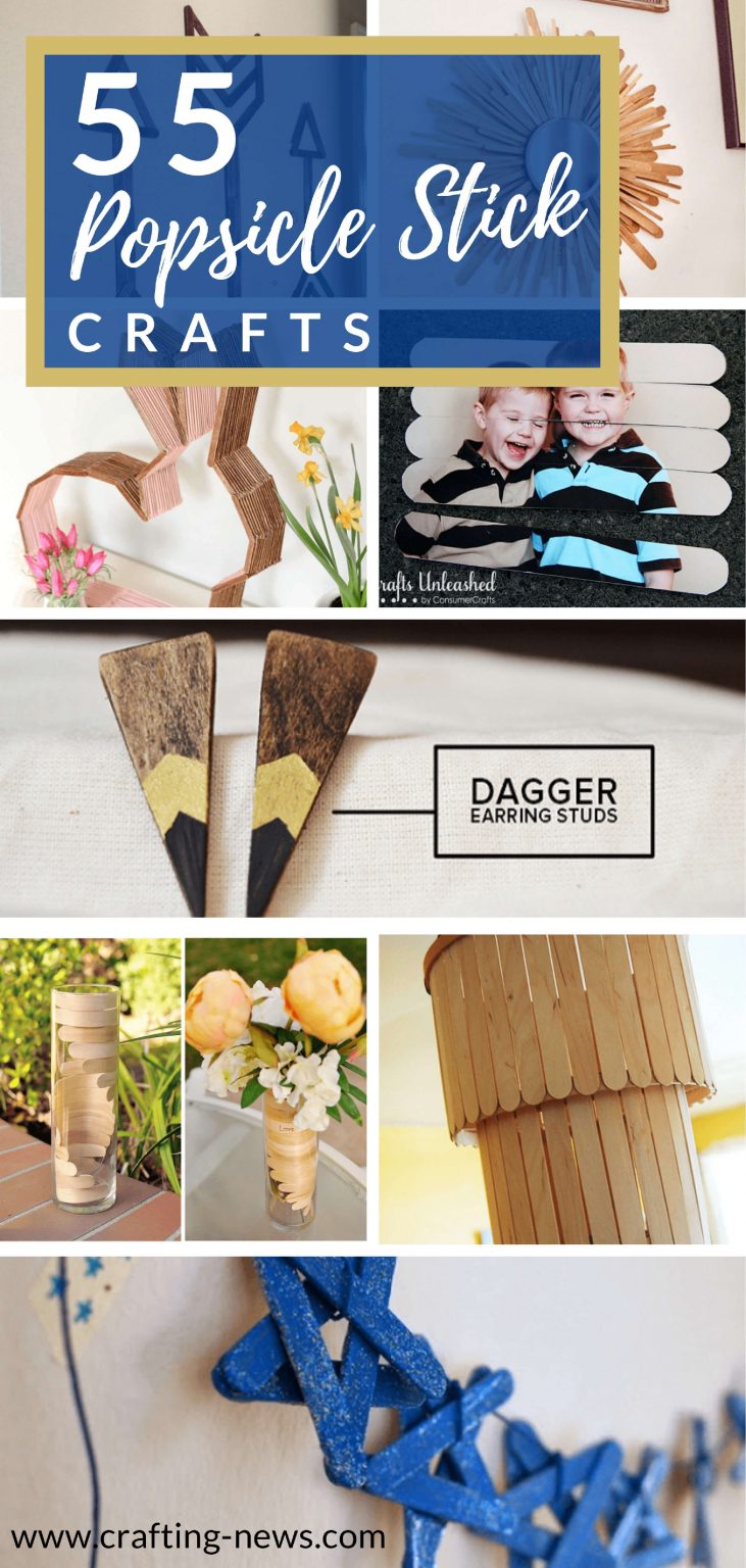 46 Popsicle Stick Craft Projects - Crafting News