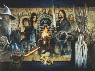 12 Lord Of The Rings Cross Stitch Patterns | Crafting News