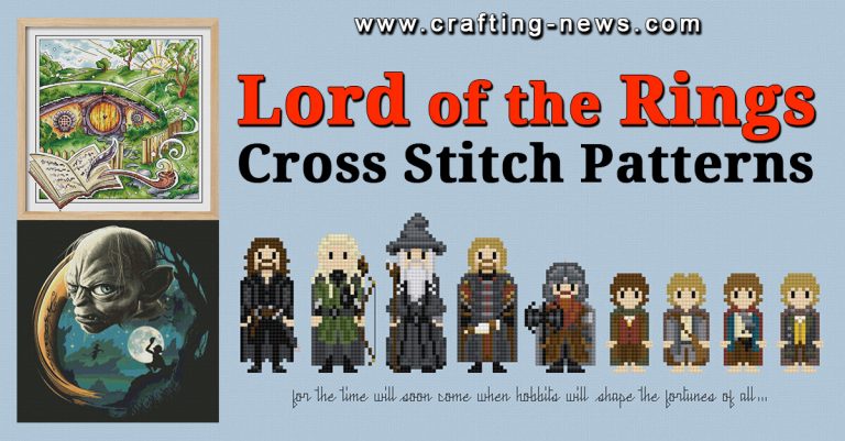 12 Lord Of The Rings Cross Stitch Patterns | Crafting News