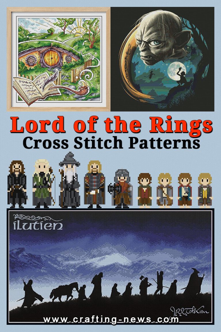 12 Lord Of The Rings Cross Stitch Patterns | Crafting News