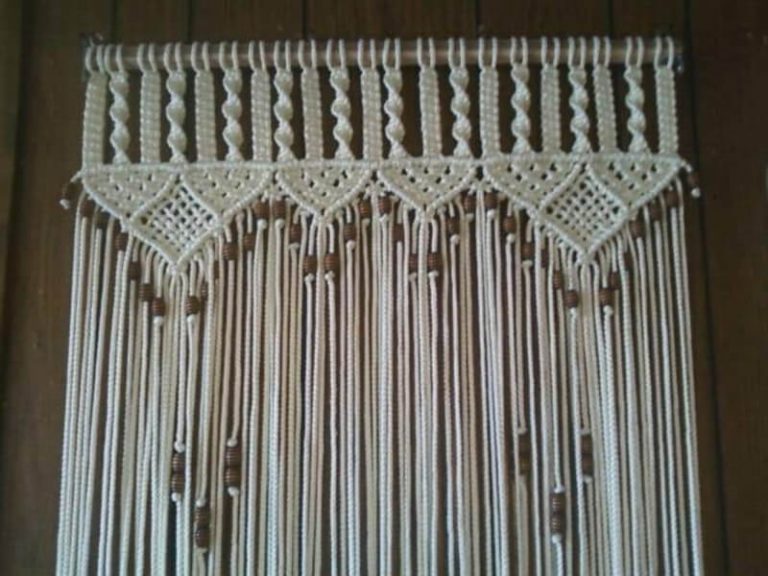 18 Macrame Curtain Patterns | Crafting News - Crafting News