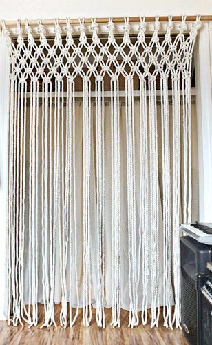 14 Macrame Curtain Patterns | Crafting News - Crafting News