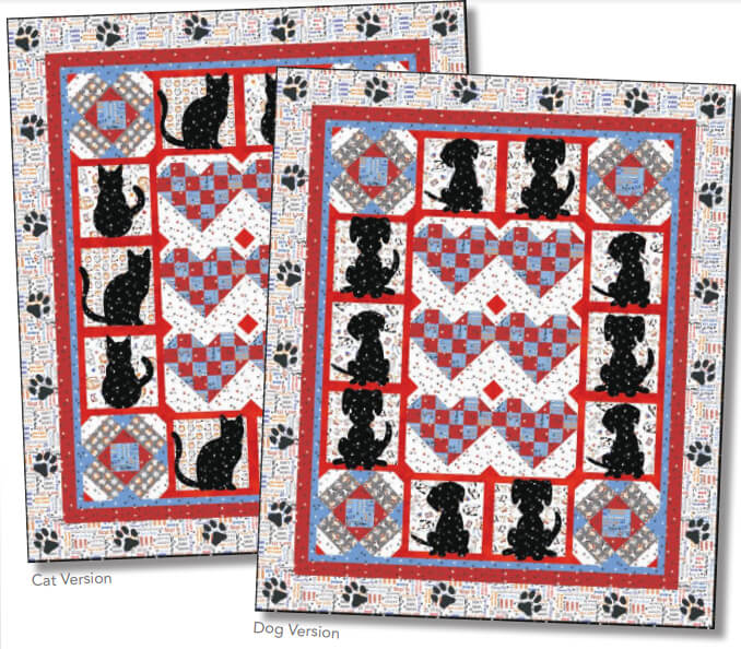 21 Cat Quilt Patterns | Crafting News - Crafting News