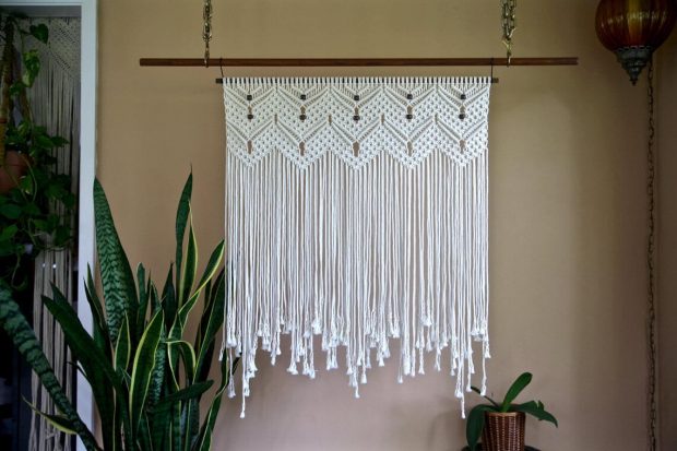 18 Macrame Curtain Patterns | Crafting News - Crafting News