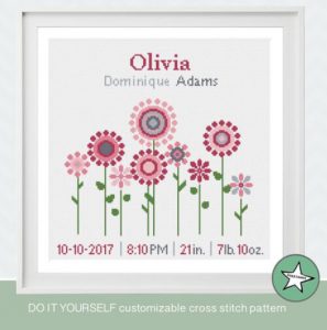 14 Best Cross Stitch Birth Sampler Patterns - Crafting News