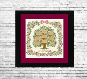 20 Family Tree Cross Stitch Patterns - Crafting News