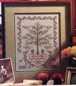 20 Family Tree Cross Stitch Patterns - Crafting News