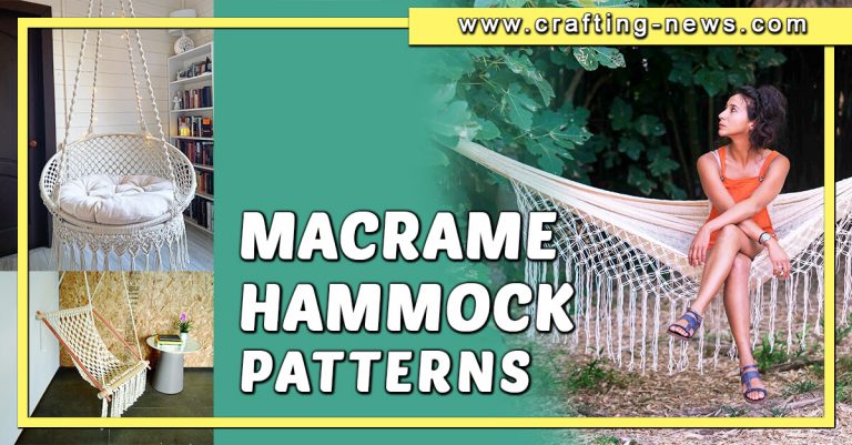 21 DIY Macrame Hammock Patterns and Pre-made Hammocks