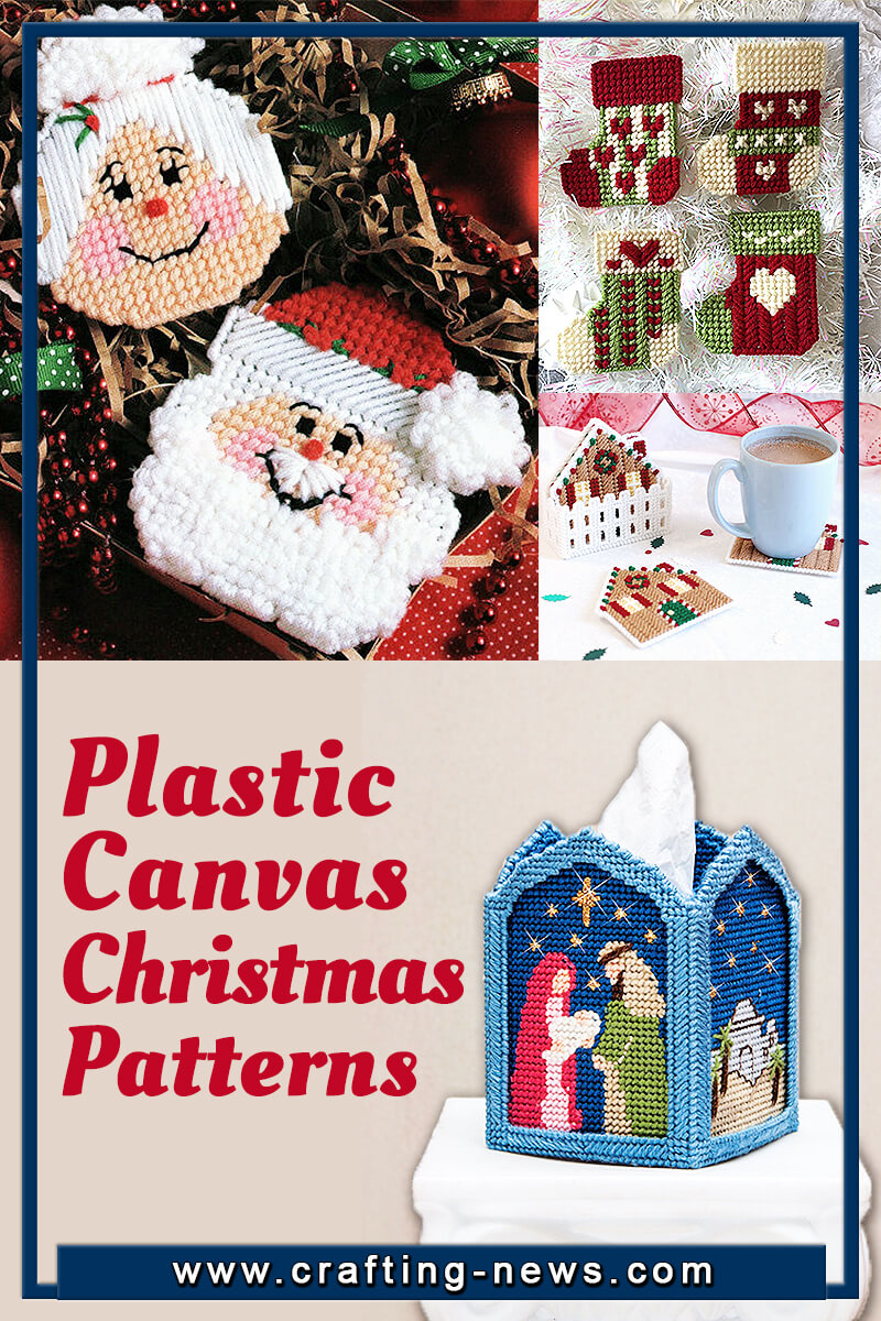 24 Plastic Canvas Christmas Patterns - Crafting News