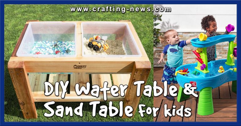 25 DIY Water Table and Sand Table For Kids - Crafting News