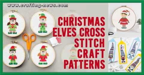 9 Christmas Elves Cross Stitch Patterns - Christmas Crafts - Crafting News