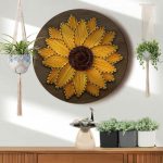 13 Easy Sunflower String Art Templates - Crafting News