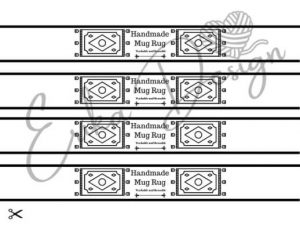 Printable Mug Rug Tags and 27 Mug Rug Patterns to Try - Crafting News