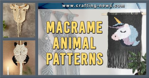 25 Macrame Animal Patterns - Crafting News