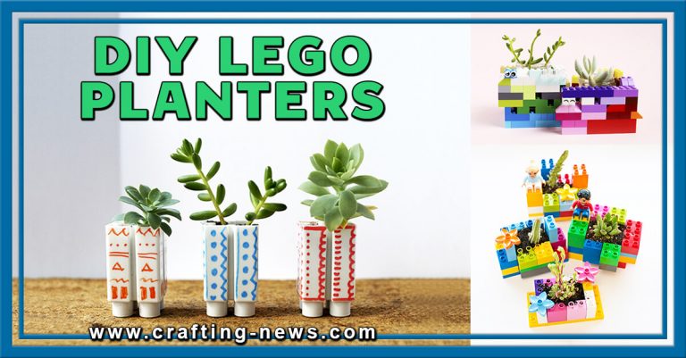 5 DIY LEGO Planters - Crafting News