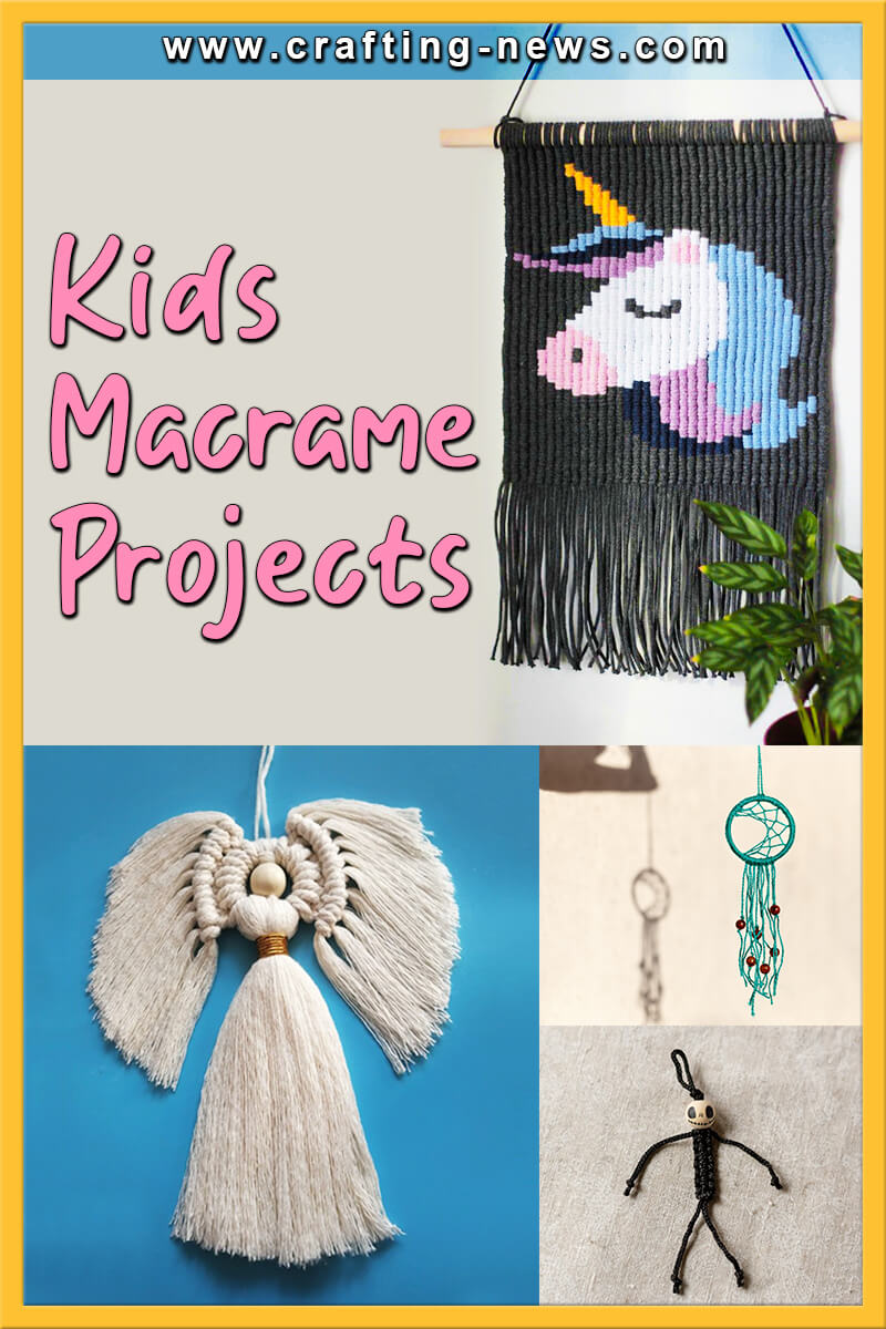20 Kids Macrame Projects - Crafting News