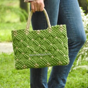 23 Macrame Tote Bag Patterns - Crafting News