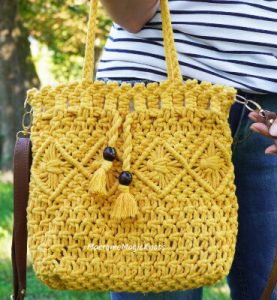 23 Macrame Tote Bag Patterns - Crafting News
