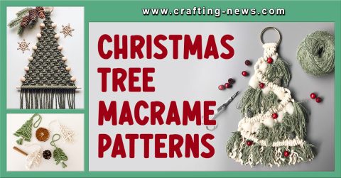 20 Macrame Christmas Tree Patterns - Crafting News
