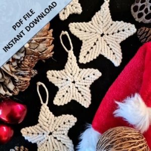 25 Macrame Star Patterns - Crafting News