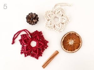24 Macrame Snowflake Patterns - Crafting News