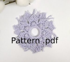 24 Macrame Snowflake Patterns - Crafting News
