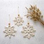 24 Macrame Snowflake Patterns - Crafting News