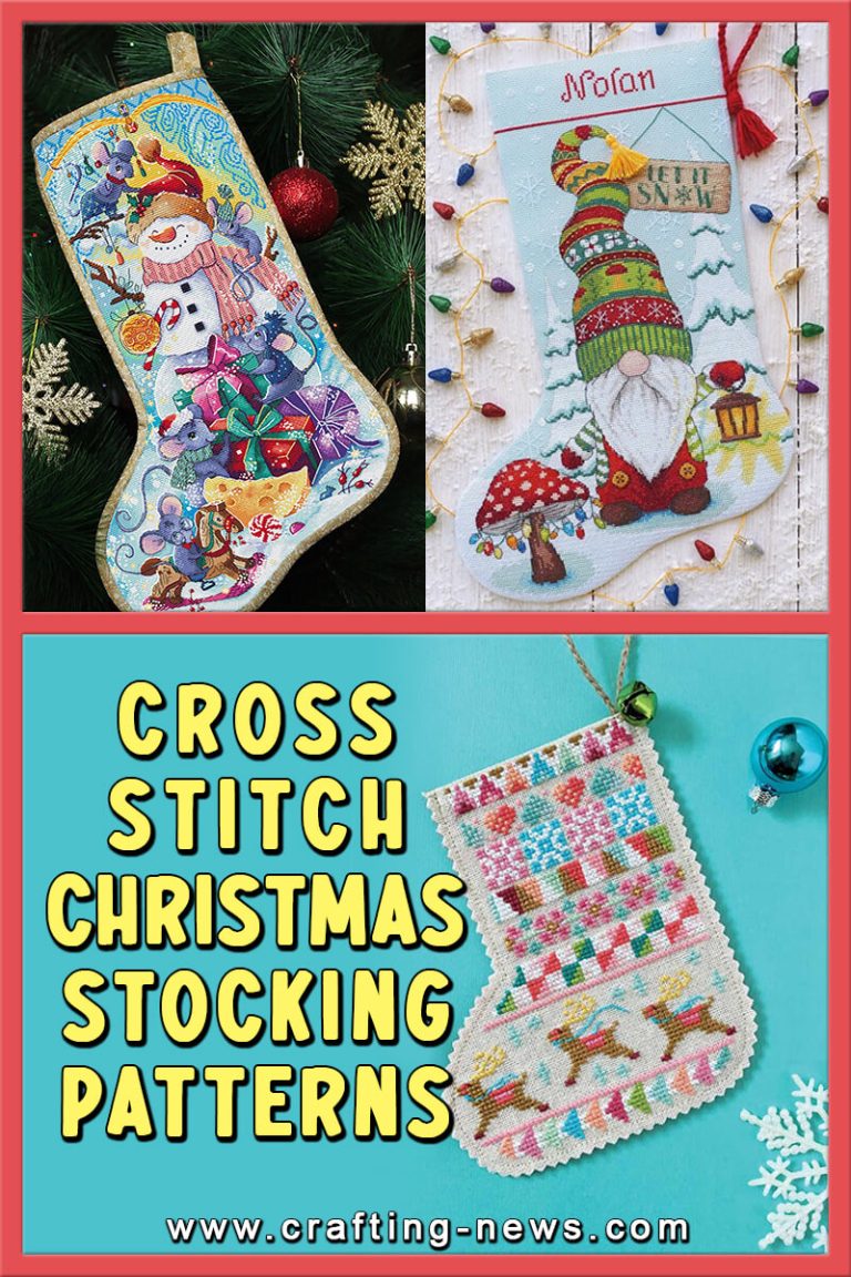 22 Cross Stitch Christmas Stocking Patterns - Crafting News