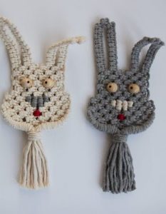 10 Macrame Bunny Patterns - Crafting News