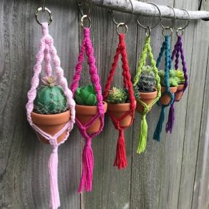 15 Mini Macrame Plant Hangers - Crafting News