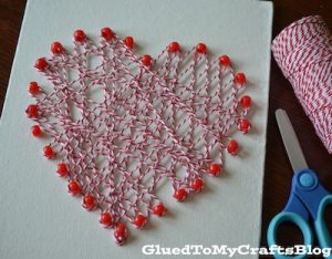 12 Heart String Art Patterns & Templates - Crafting News
