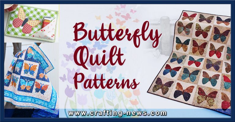 21 Butterfly Quilt Patterns - Crafting News