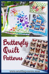 21 Butterfly Quilt Patterns - Crafting News