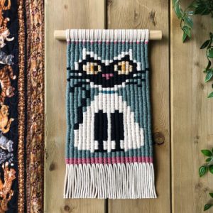 10 Macrame Cat Patterns - Crafting News