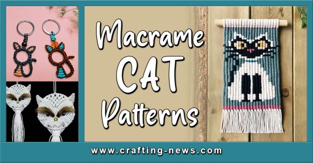 10 Macrame Cat Patterns - Crafting News