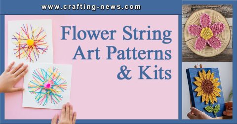 20 Flower String Art Patterns & Kits - Crafting News