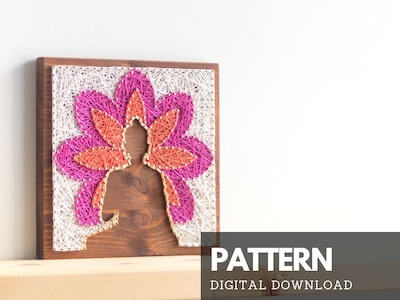 20 Flower String Art Patterns & Kits - Crafting News