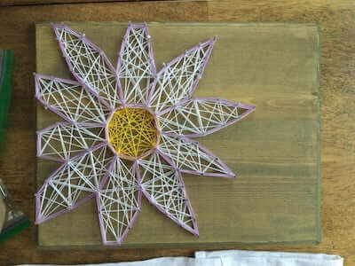 20 Flower String Art Patterns & Kits - Crafting News