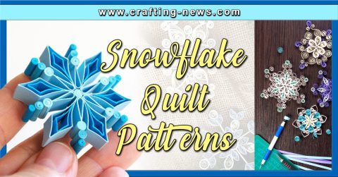 10 Quilling Snowflake Patterns - Crafting News