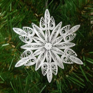 10 Quilling Snowflake Patterns - Crafting News